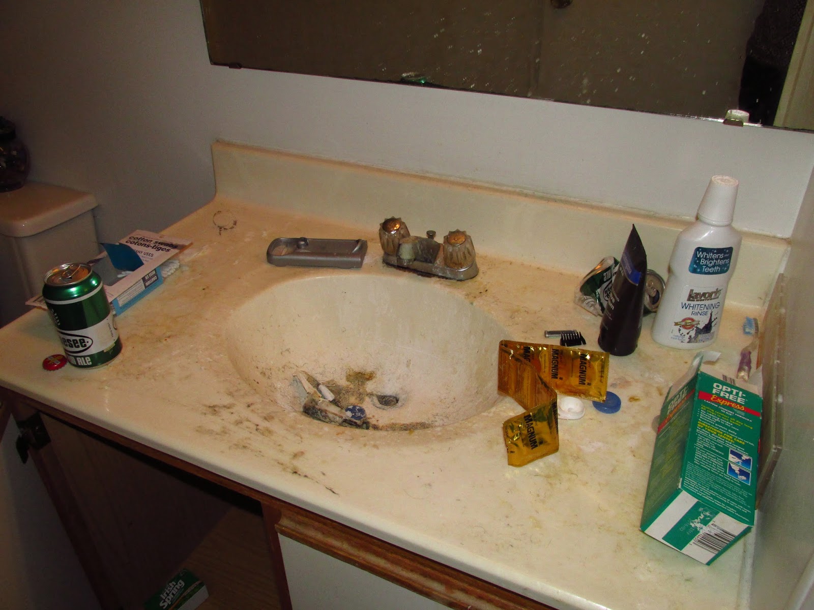 Simple Easy DIY: Redone Bathroom Vanities