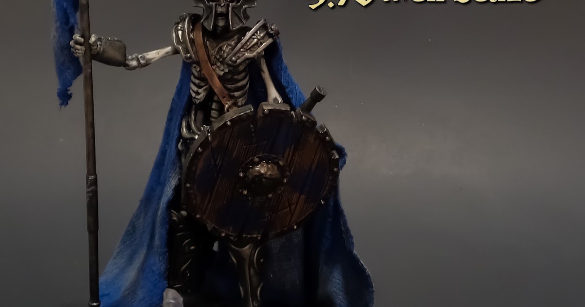 Stronox Custom Figures: High Fantasy: Skeleton Legion General