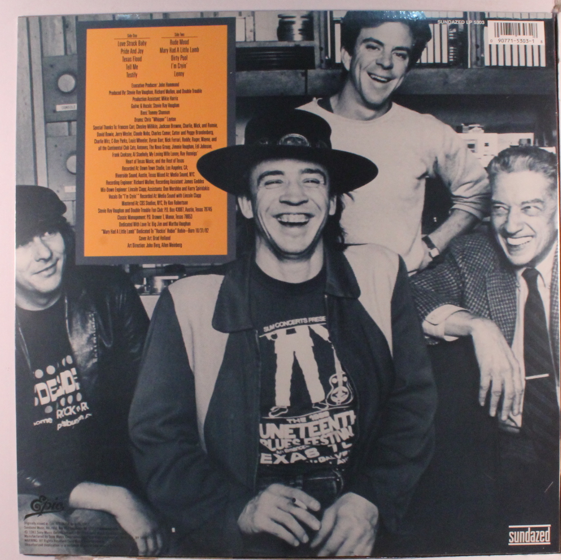 STEVIE RAY VAUGHAN - Texas Flood