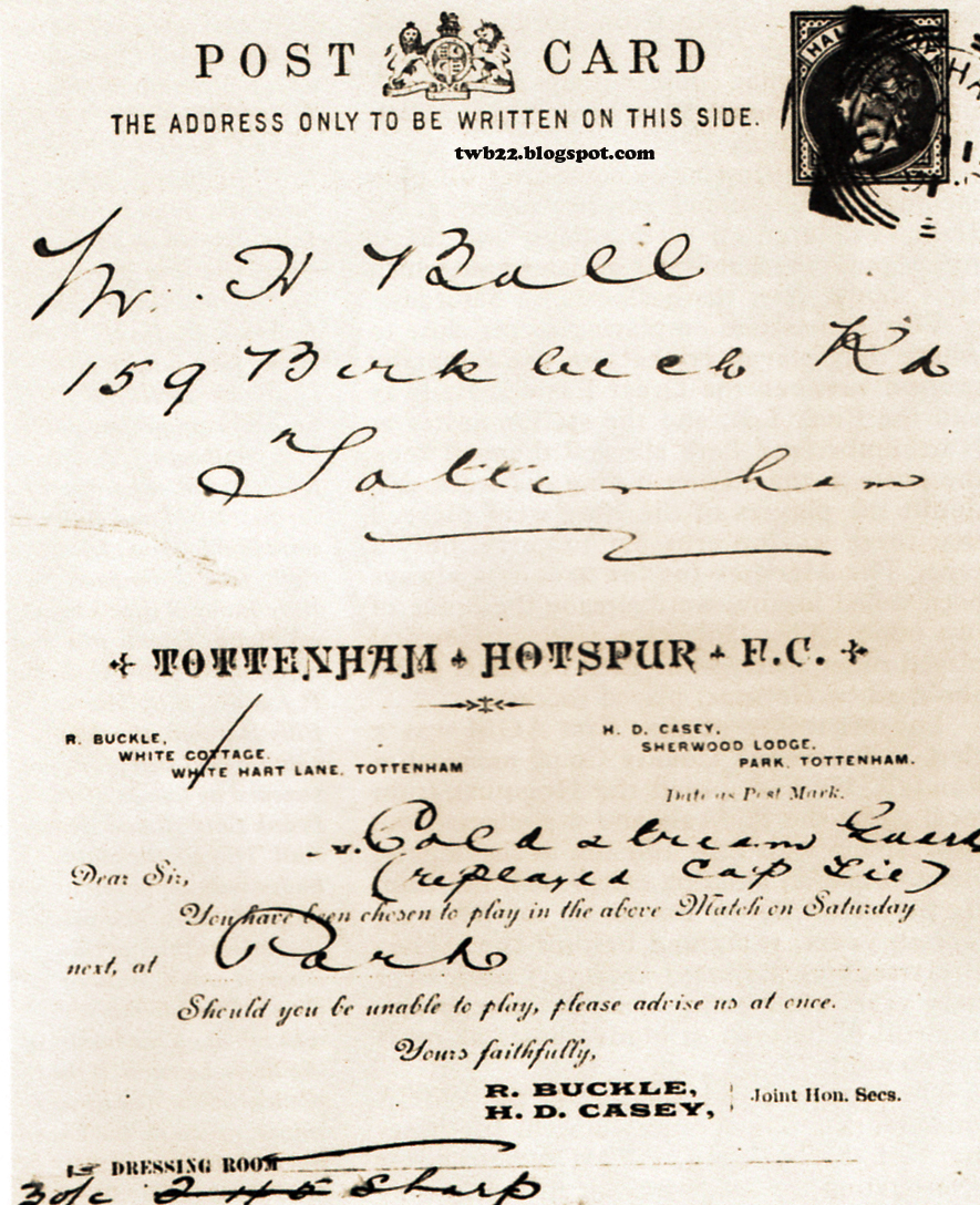 TWB22: Tottenham Hotspur Official History 1882 - 2001