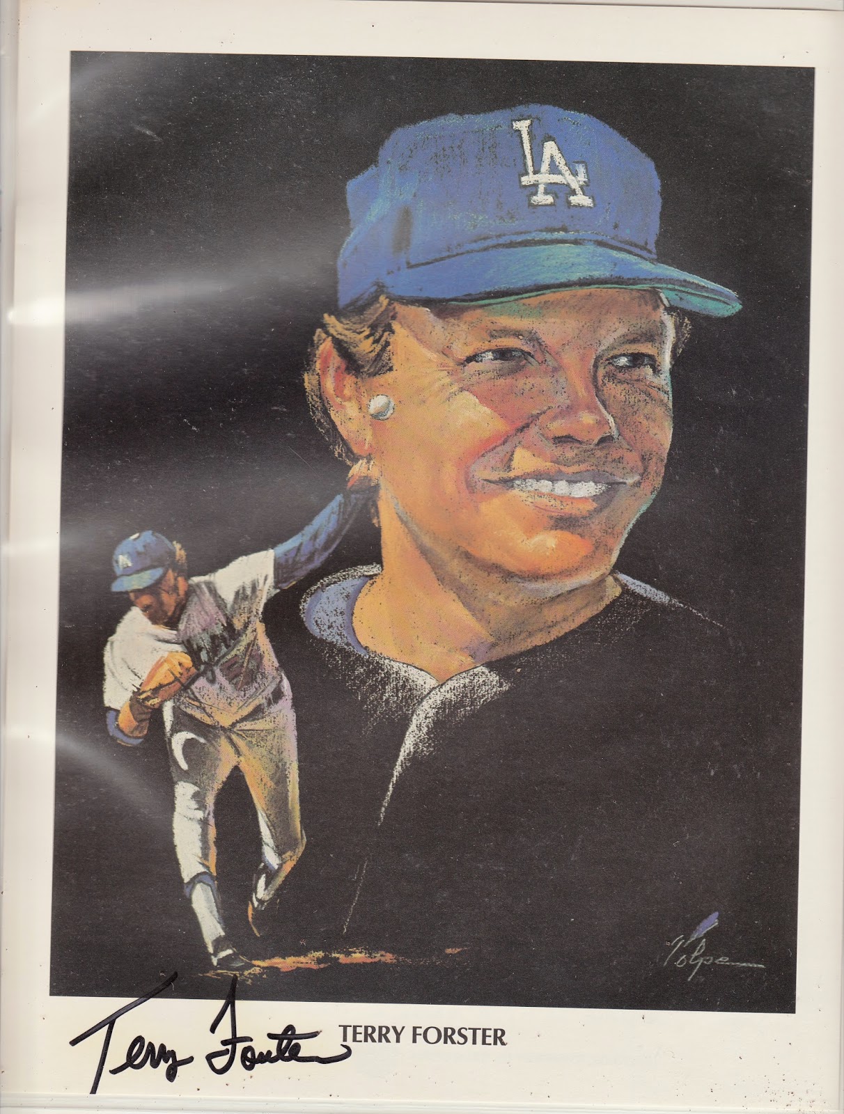 Dodgers Blue Heaven: 1982 Union Oil Dodger Player Portraits - The ...