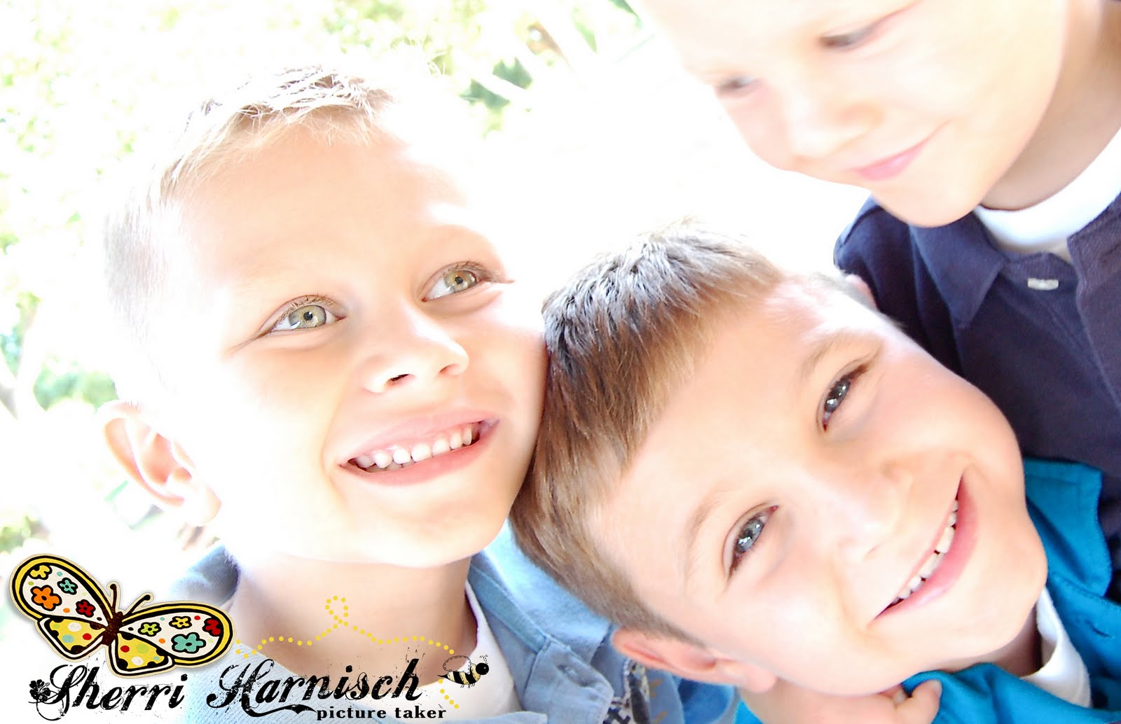 The Harnisch Family: Photoshoot with three Trofholz boys