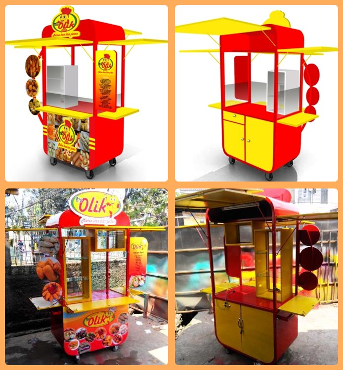Gerobak Nugget - Gerobak Jualan Unik