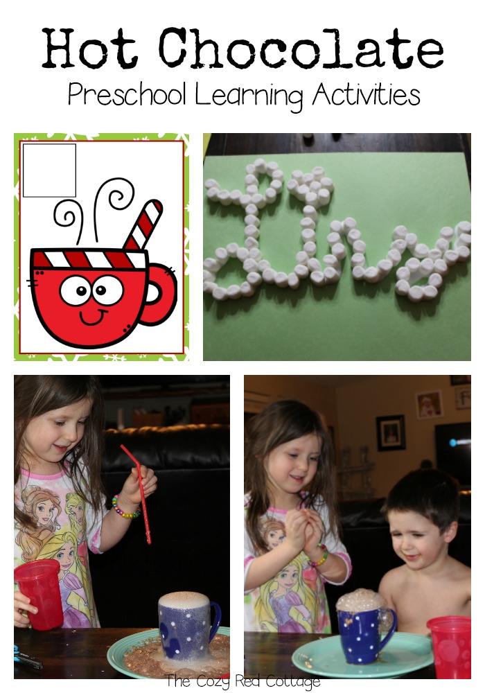 The Cozy Red Cottage: Hot Cocoa Fun (preschool activities)