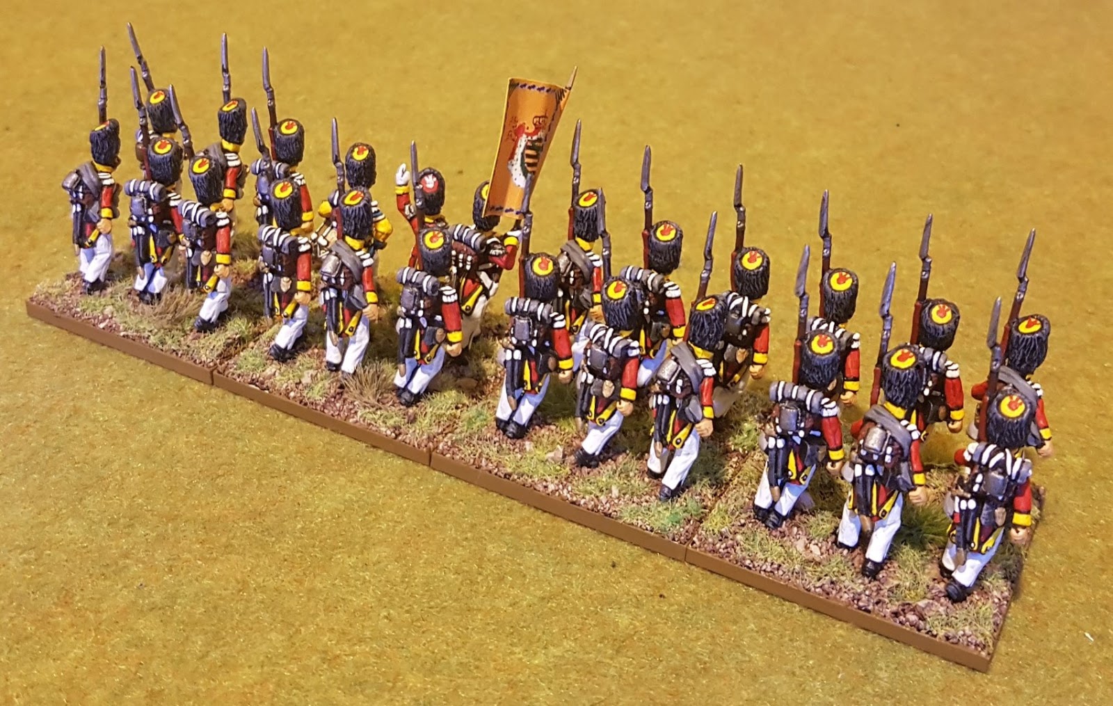 Chasseur: Saxon Leib Grenadier Guard - Black Hussar 28mm