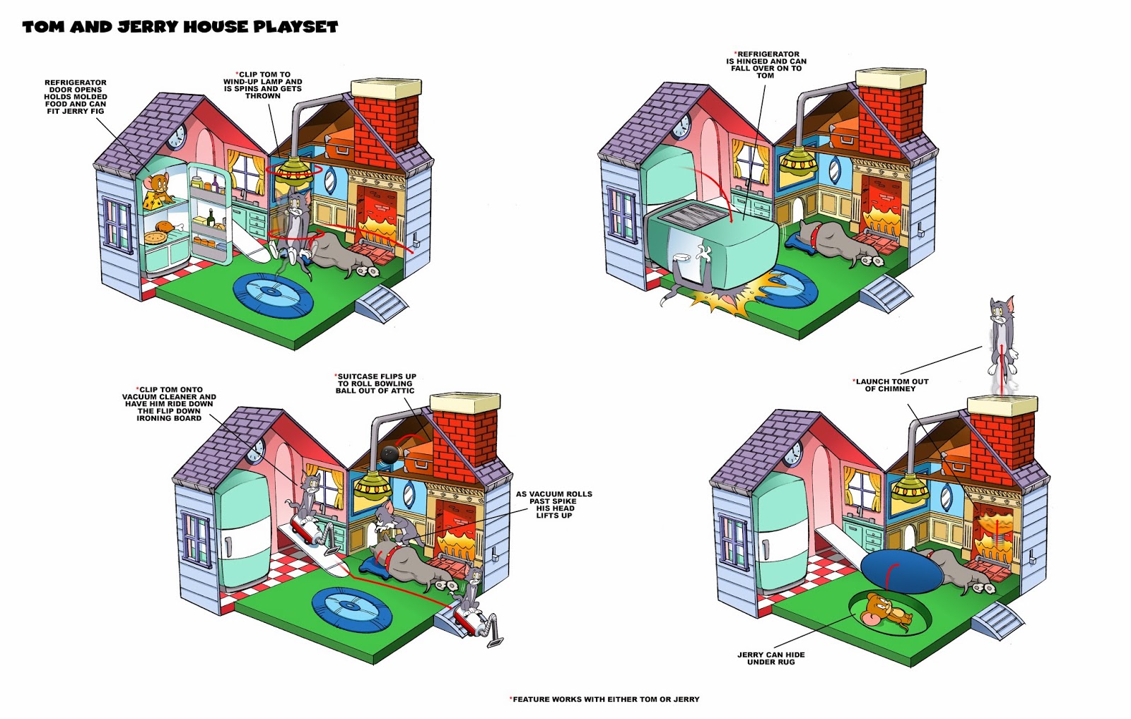 Tom McWeeney Illustrator/Designer: Tom and Jerry Toys