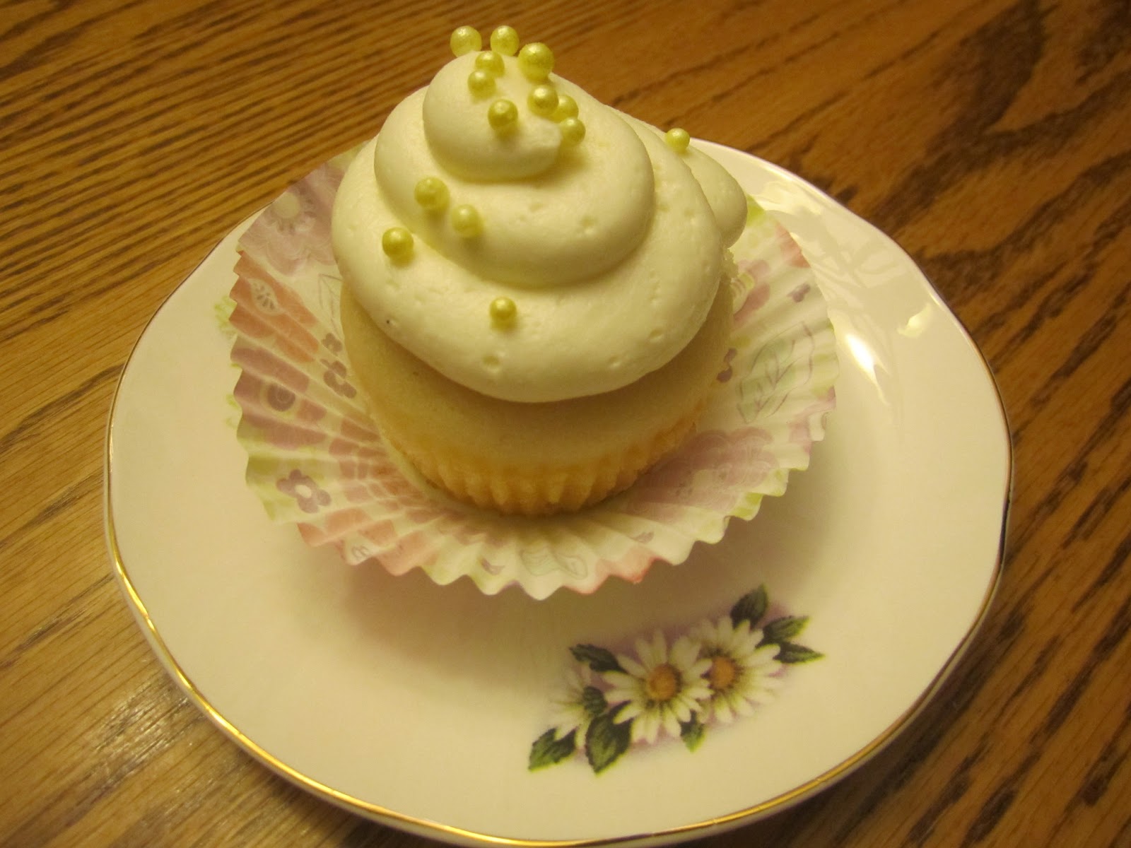 A Legacy of Love: Vanilla Lemon Custard Cupcake, With Lemon Buttercream ...