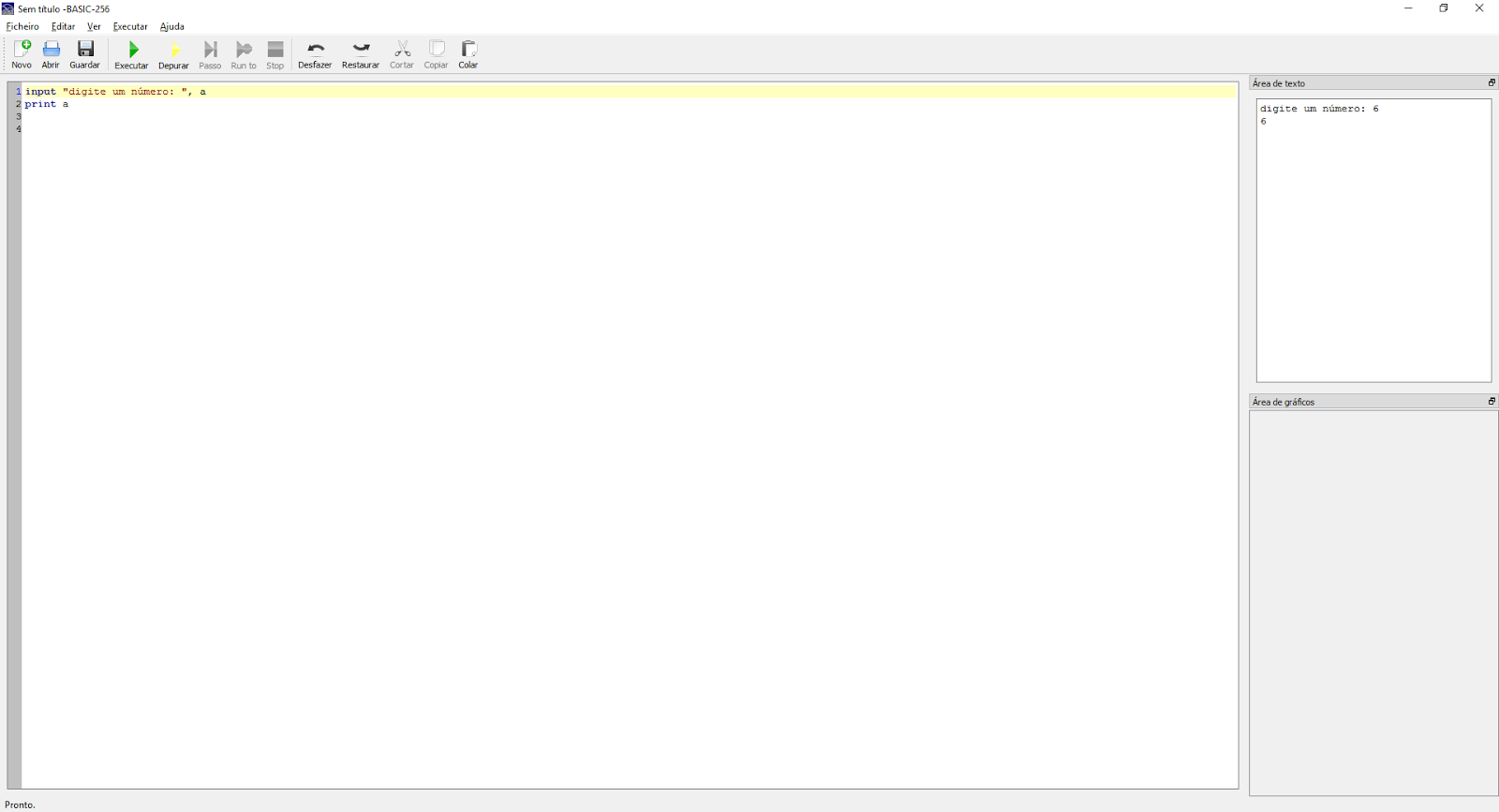Professor Alexandre: Aula 2 - Linguagem programação Basic ==> Variáveis ...