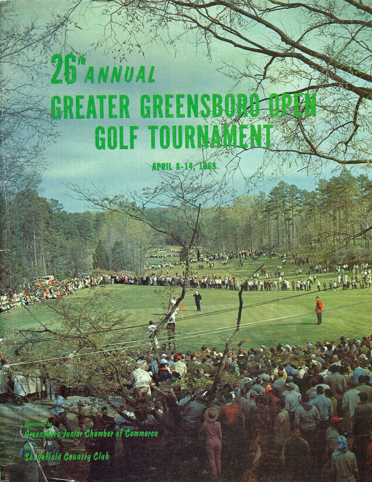 Greater Greensboro Open Blog: 1963 Greater Greensboro Open Program