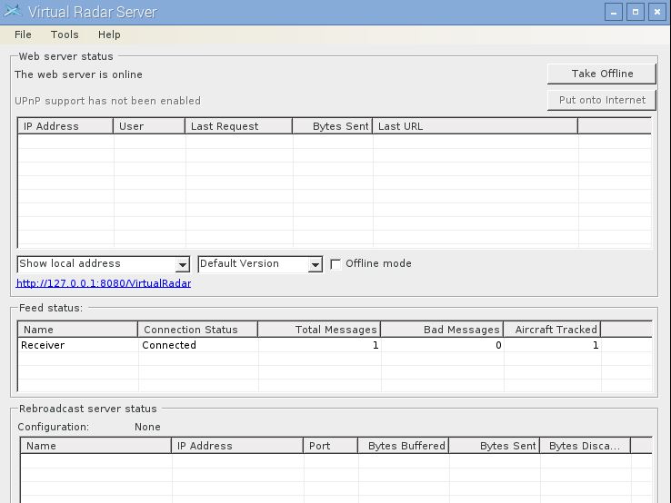Makers eXperimenters and Operators: Virtual Radar Server and Modes_RX ...