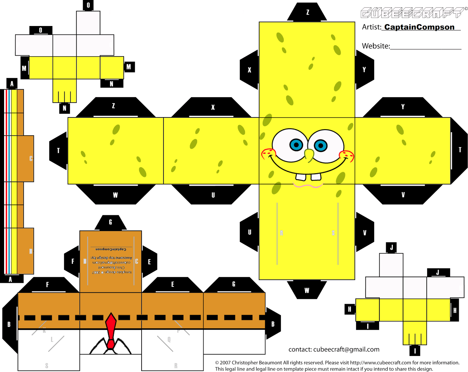 Cubeecraft inventados: Bob Esponja