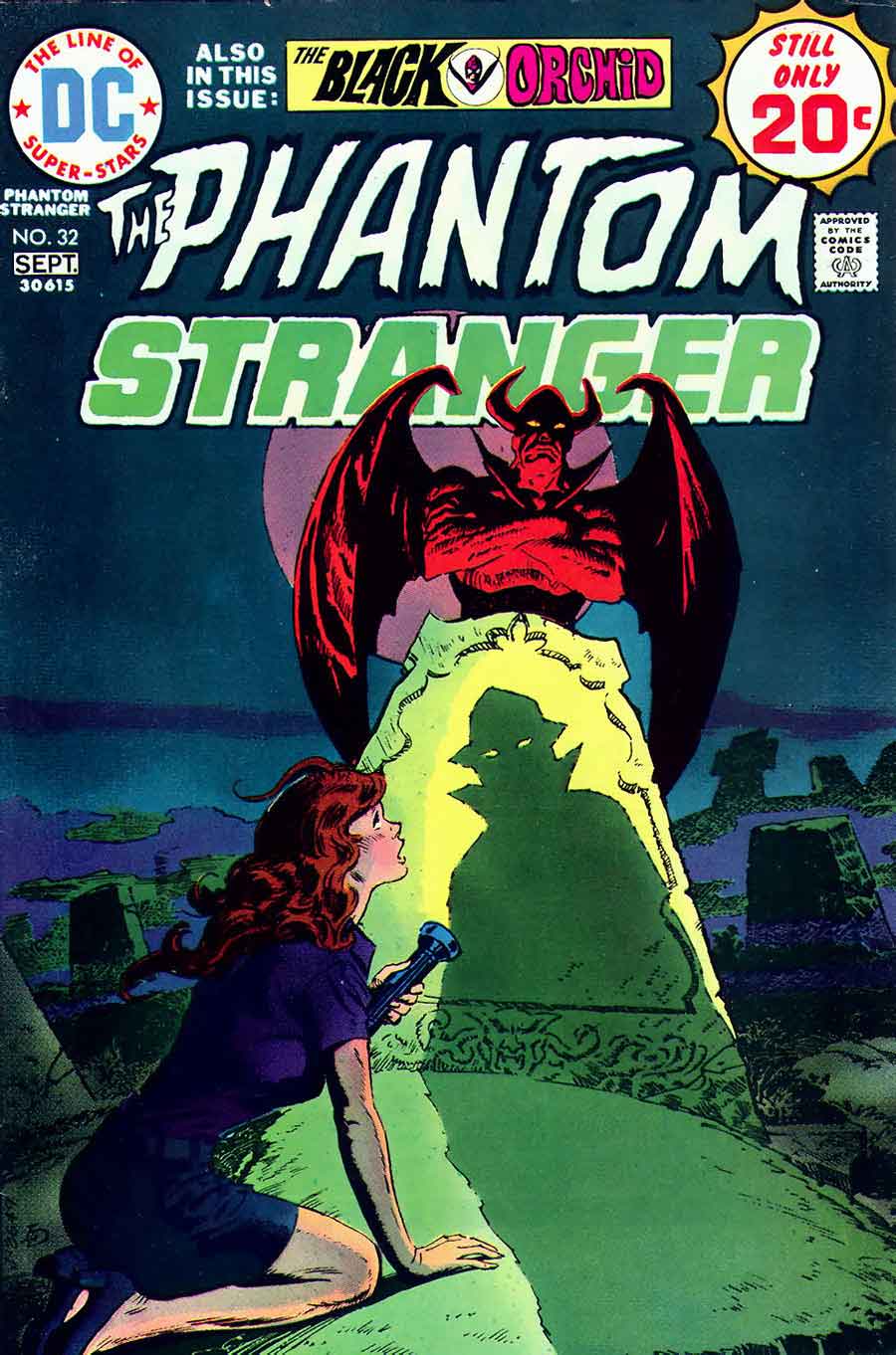 Phantom Stranger v2 #32 - Nestor Redondo art - Pencil Ink