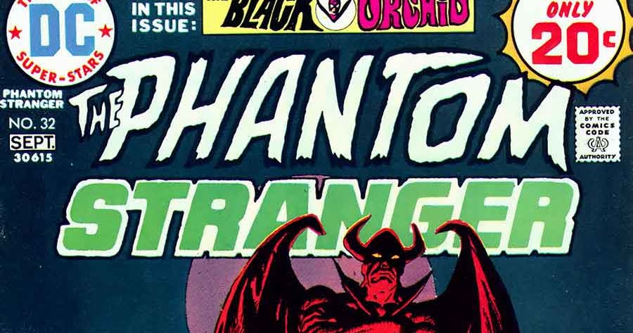 Phantom Stranger v2 #32 - Nestor Redondo art - Pencil Ink