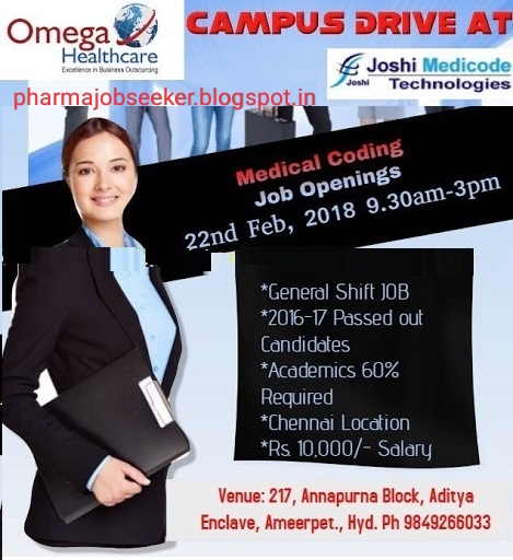 Pharma Job Seeker: OMEGA HEALTHCARE CAMPUS DRIVE FOR MEDICAL CODING ...