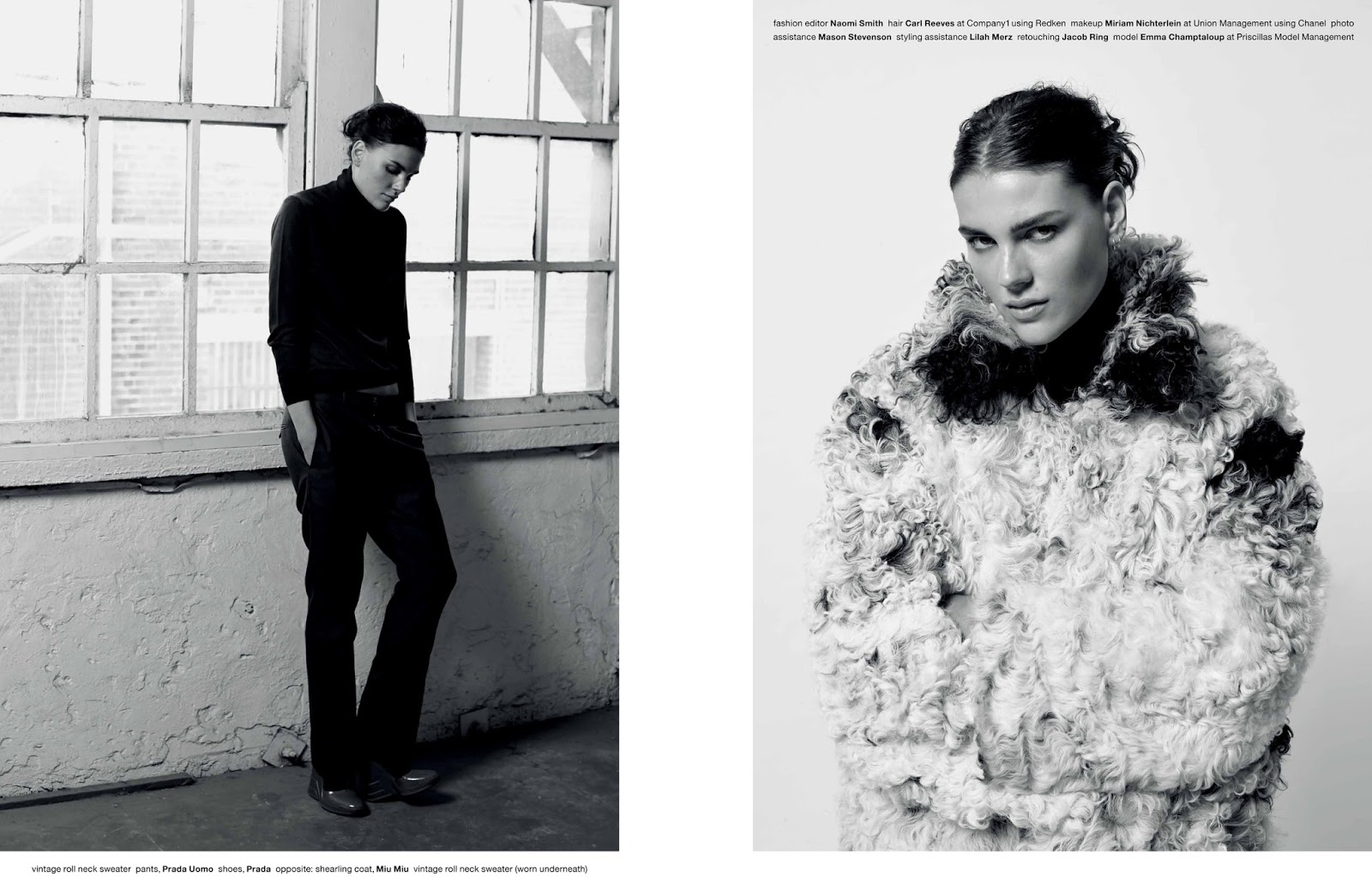 58 photographs: emma champtaloup by max doyle for doingbird #18 ...