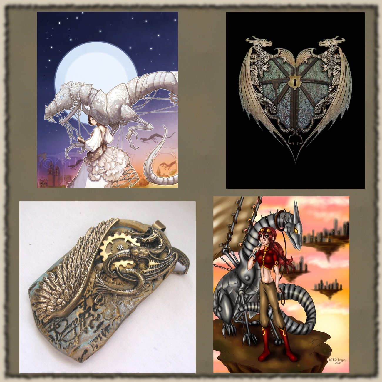 TotusMel's Wunderkammer: SteamPunk Dragons