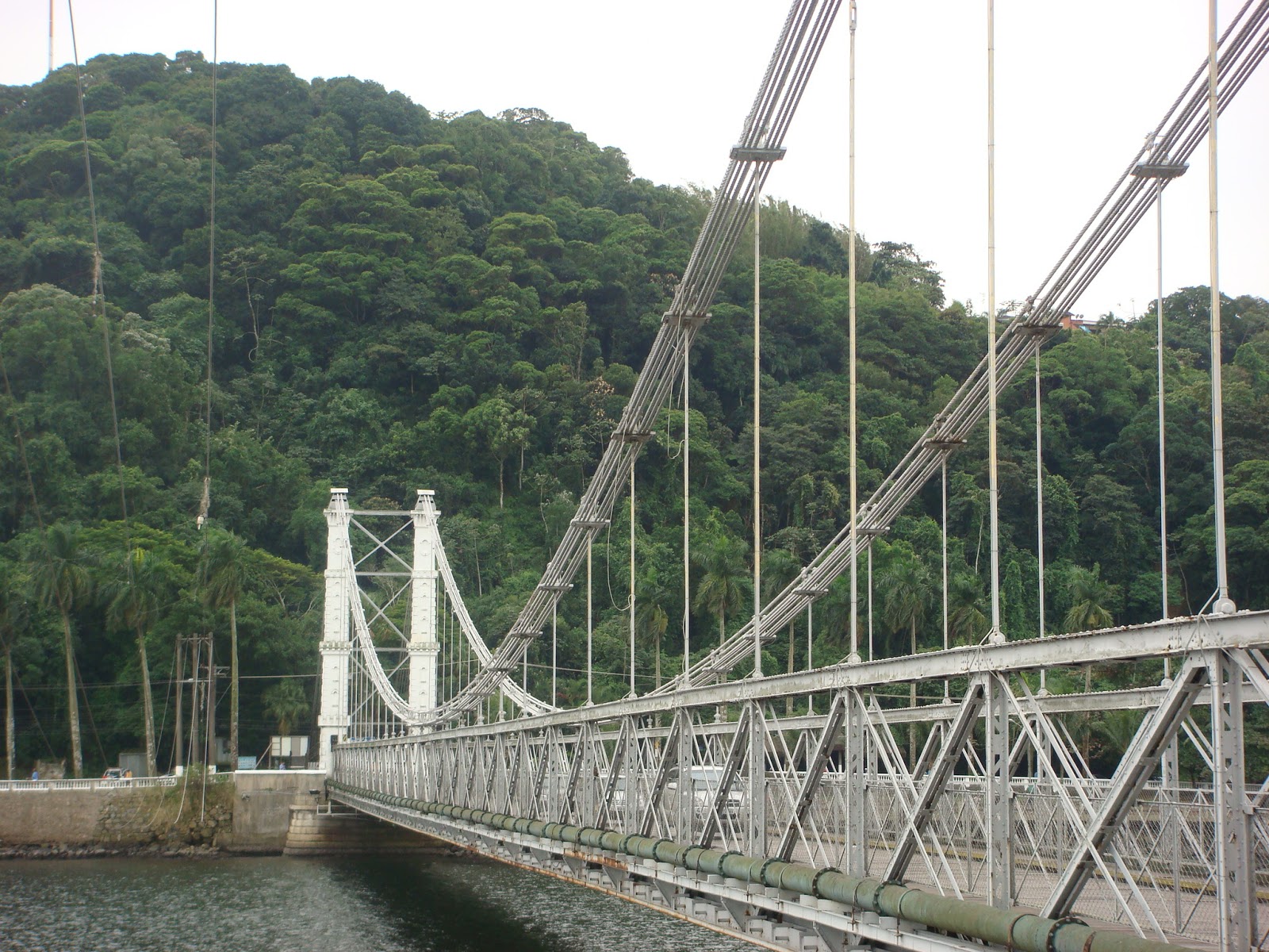 Blog Caiçara ::.. Turismo Consciente : Fotos e História da Ponte Pênsil ...