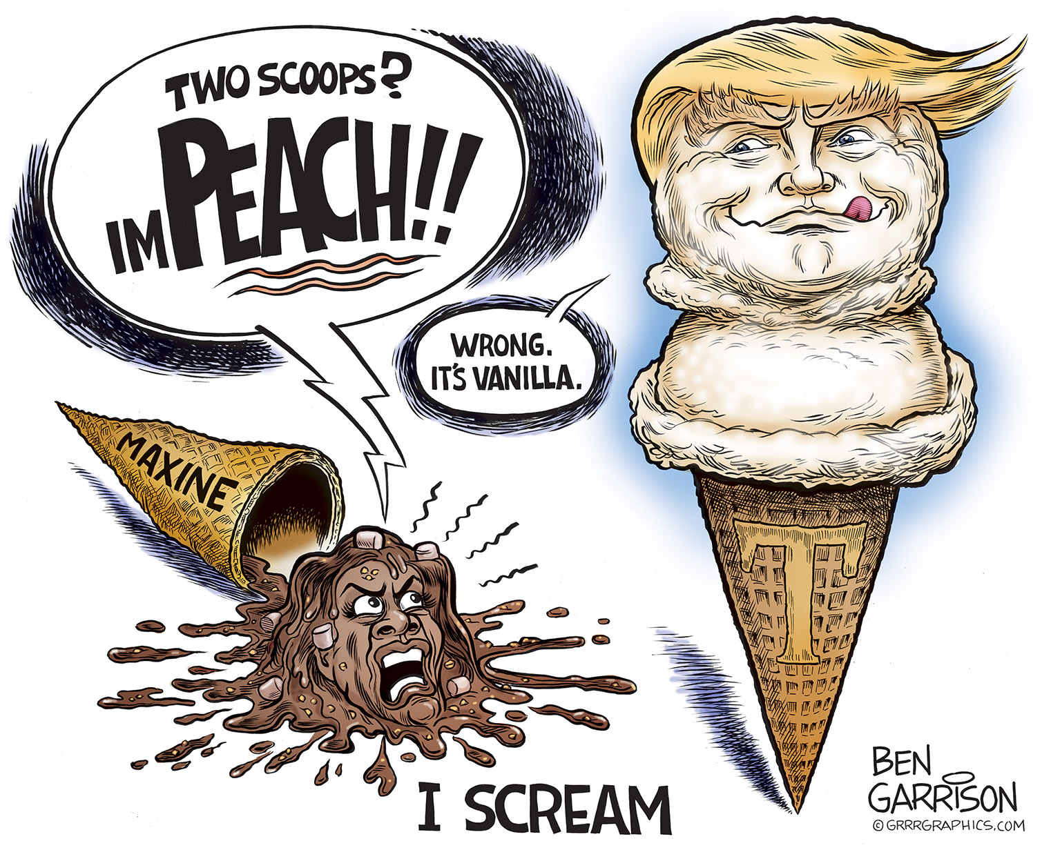 Rogue Cartoonist: "I SCREAM!"