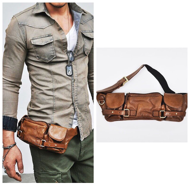 Tendência Pochete Masculina - 50 Tons de Homem