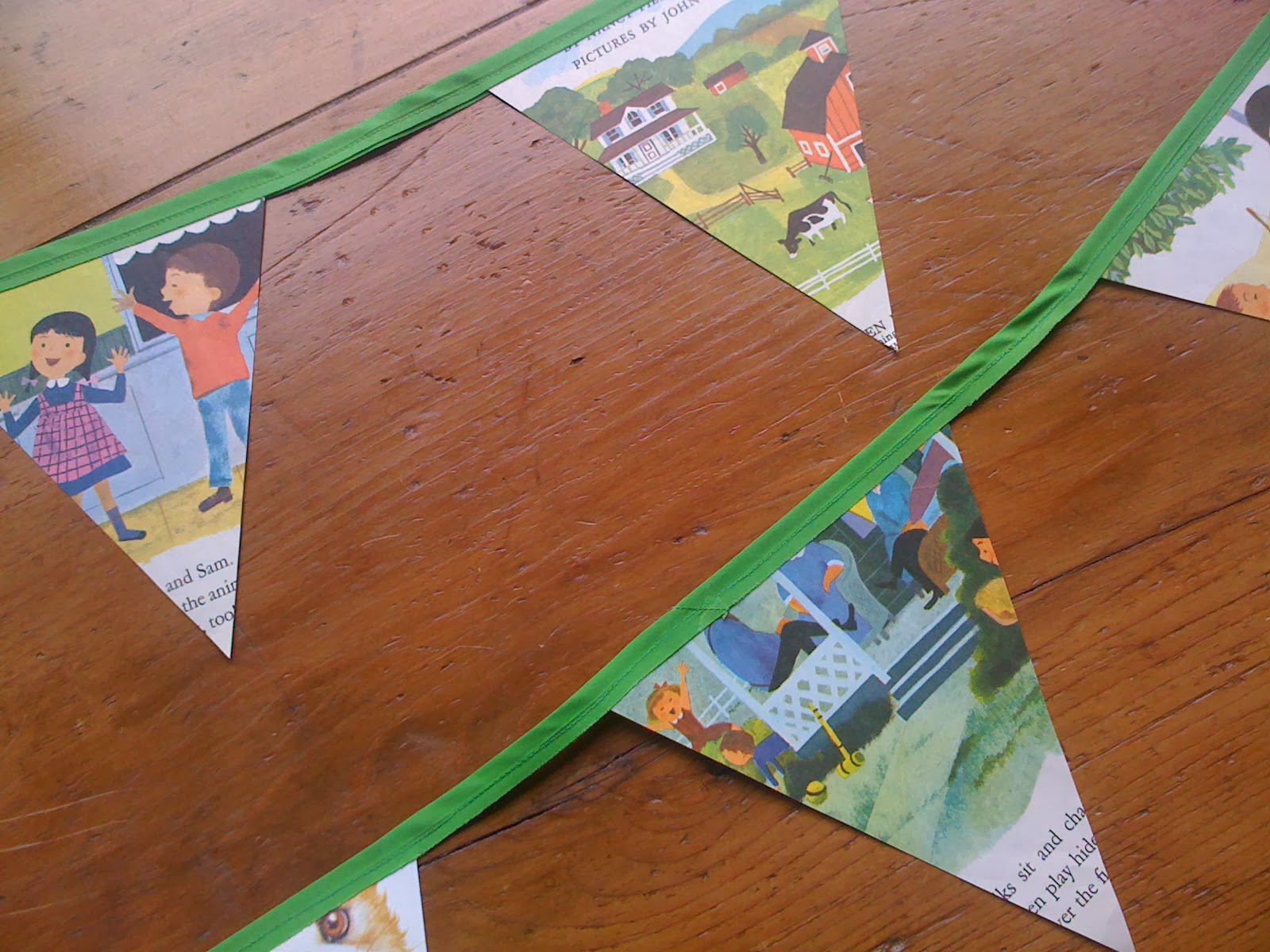 thirtynine: Golden Book bunting