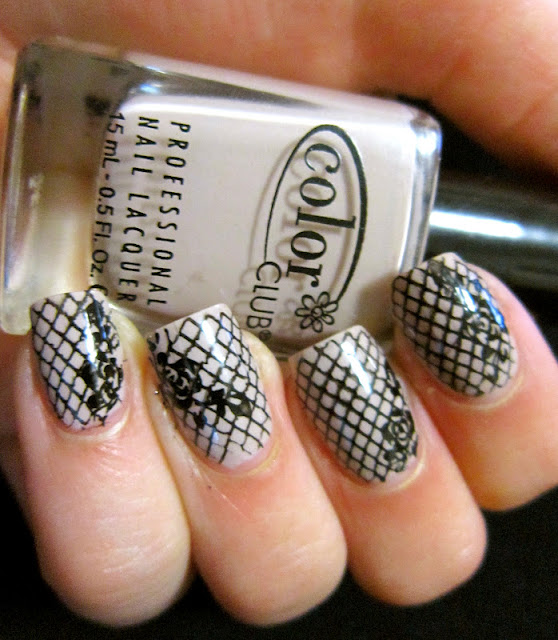 Epic Nail Time: Fishnet Fingernails Nail (fail?) Art