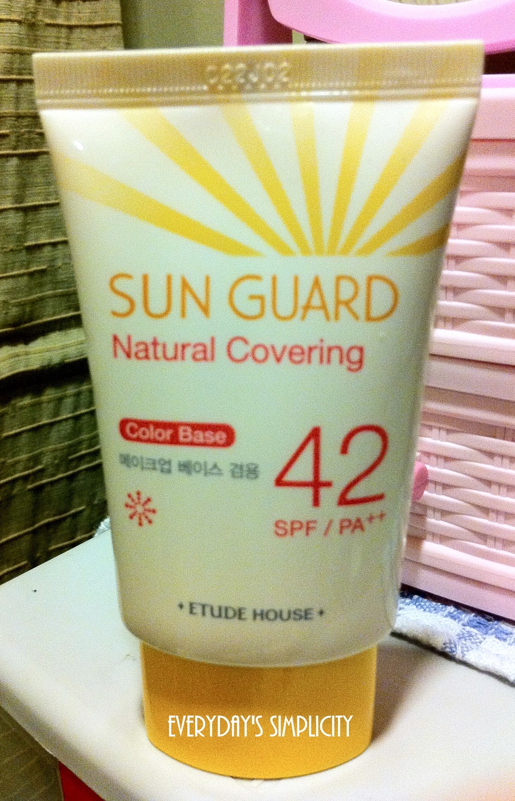 Everyday's Simplicity: Etude House Sun Guard Natural Covering Color ...