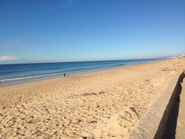 La playa de Faro