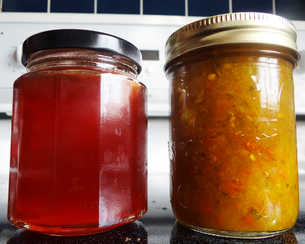 Crabapple Jelly and Nana's Pickles