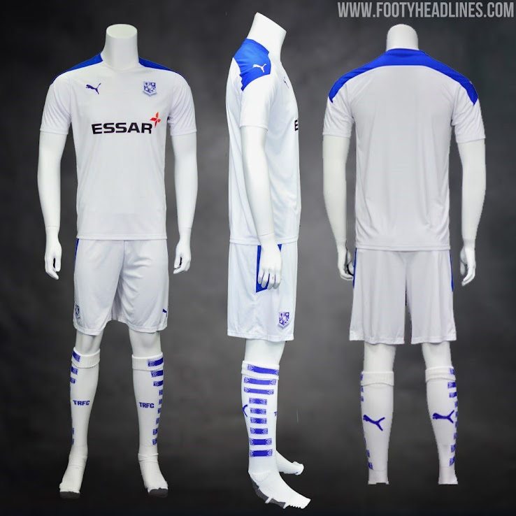 Tranmere Rovers 20-21 Home Kit Released - Footy Headlines