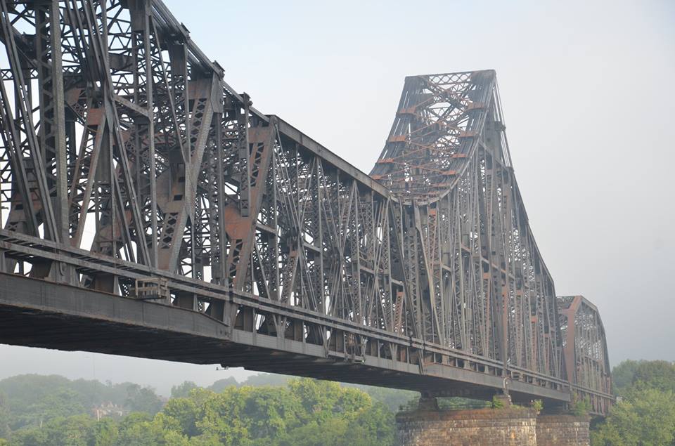 CSX/P&LE 1910 Bridge over Ohio River at Monaca+Beaver, PA - olaoluwa77