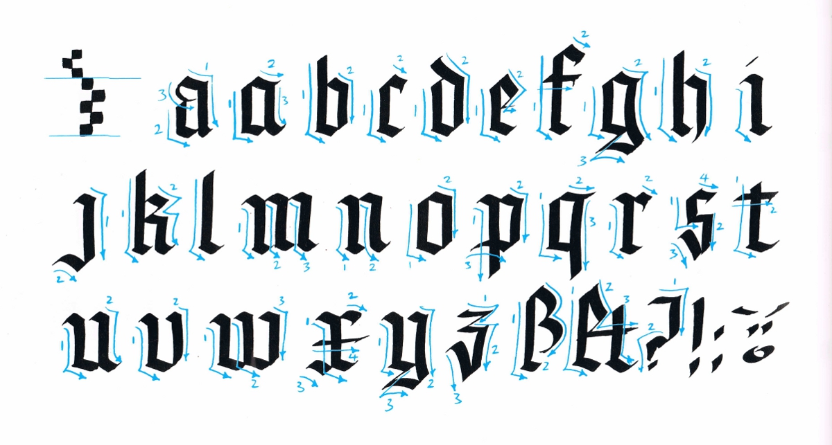 E-trace et caetera: Gothique Textura