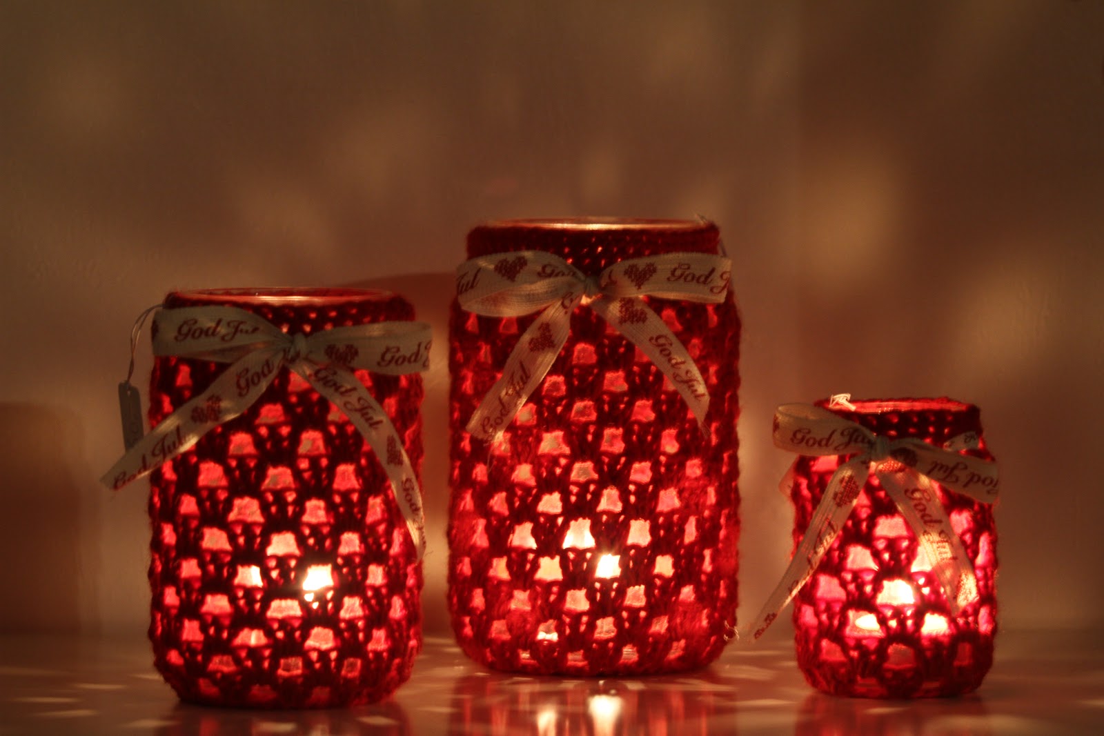 Godteposten: Oppskrift på heklet lyslykt