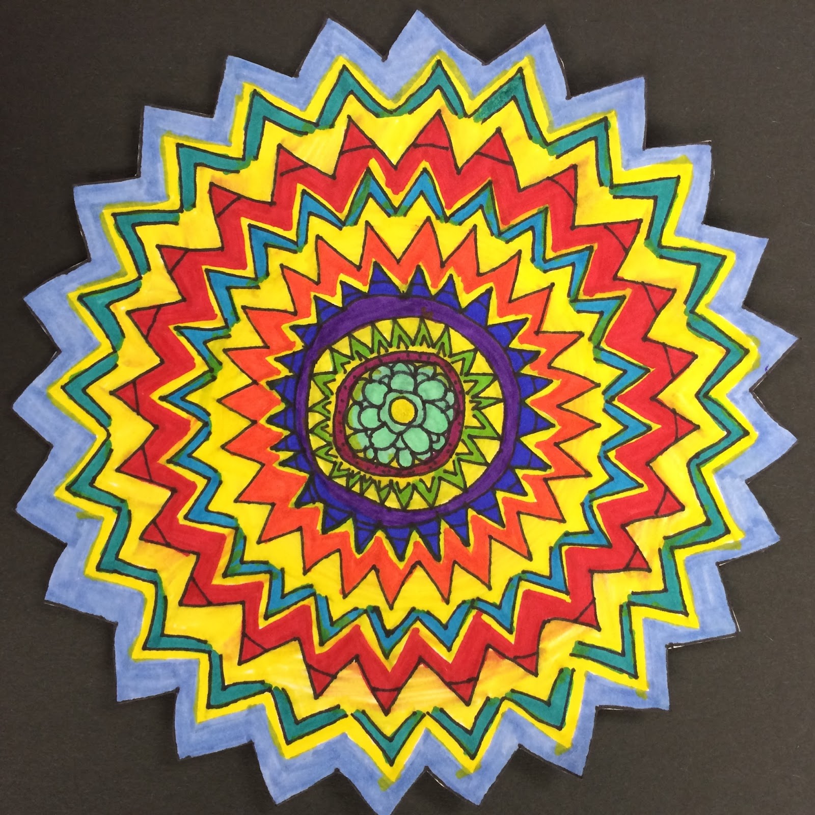 Mrs. Wille's Art Room: 7th & 8th grade Mandalas