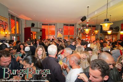 Web Informazione: Londra, apre il Bunga Bunga Bar