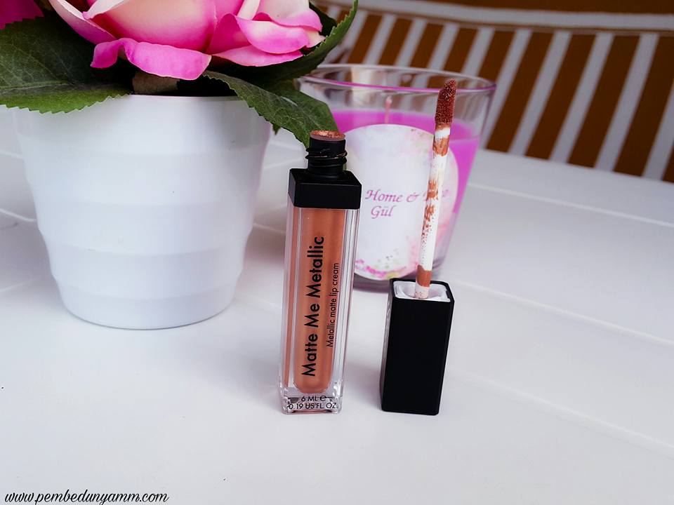 Sleek Matte Me Metallic Rujlar / Roman Copper - PEMBE&DÜNYAMM | Makyaj ...