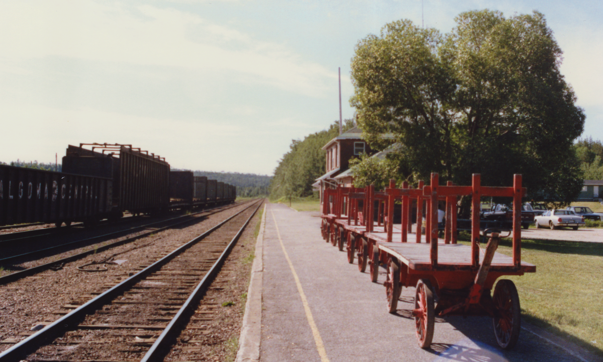 Rolly Martin Country: Hawk Junction on the Algoma Central Railway, June ...