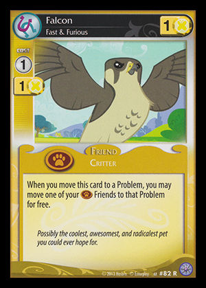 MLP Falcon, Fast & Furious CCG Cards | MLP Merch