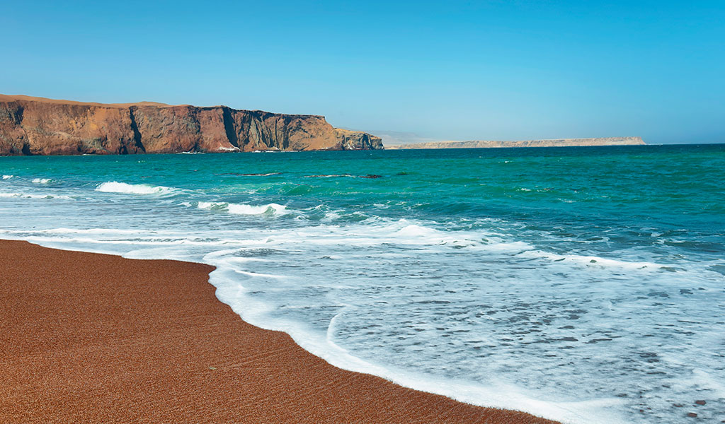 DePeru Blog: Playa Roja entre las mas bellas de Sudamérica