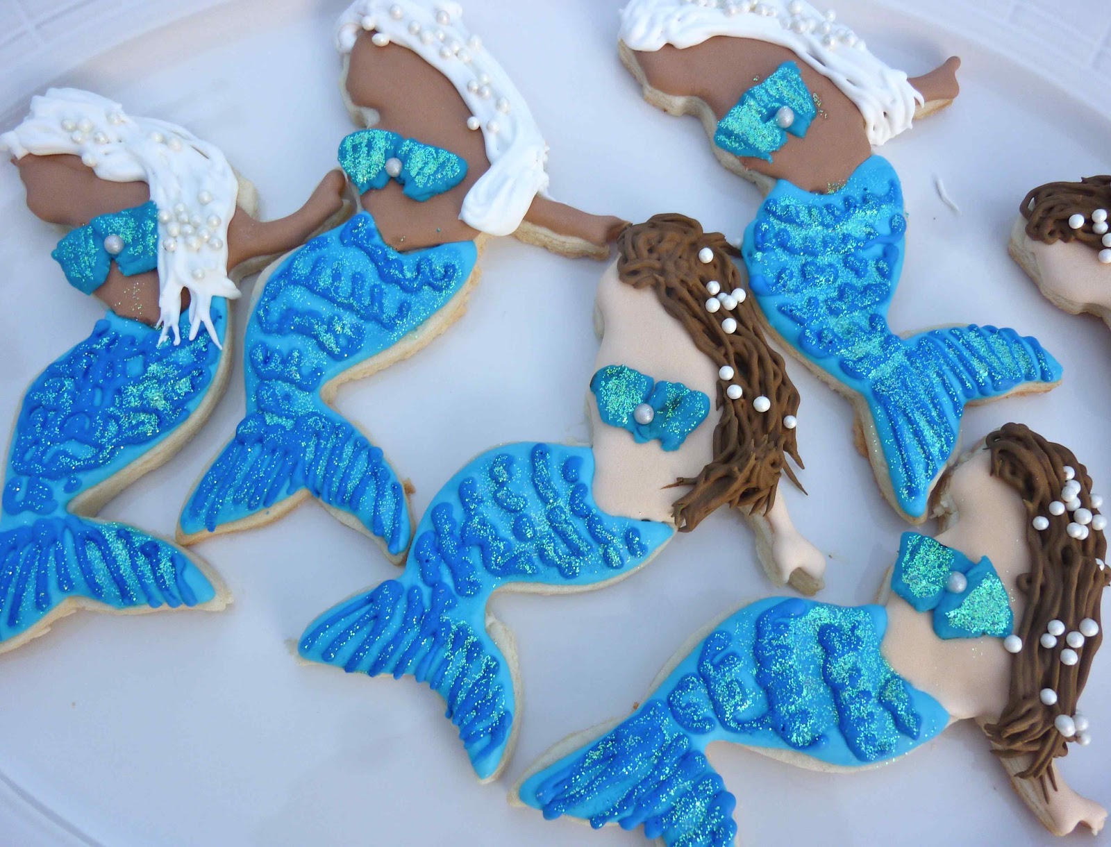 Mermaid Cookies for a Mermangel Over Manhattan Event – Diary of a Mad ...