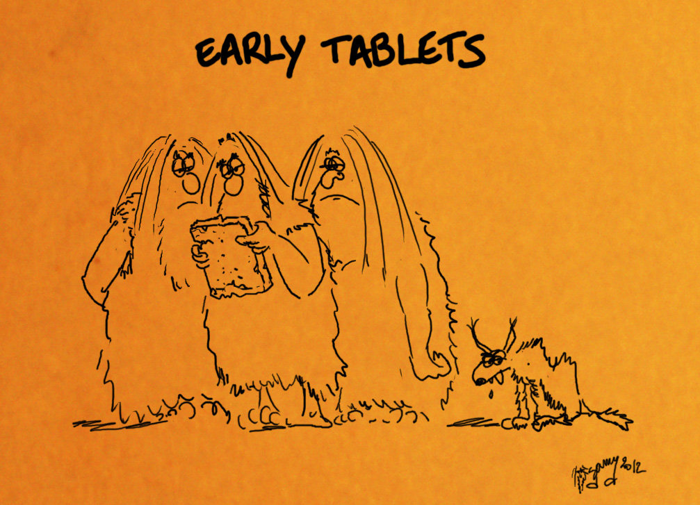 Imprimatür !: Early tablets