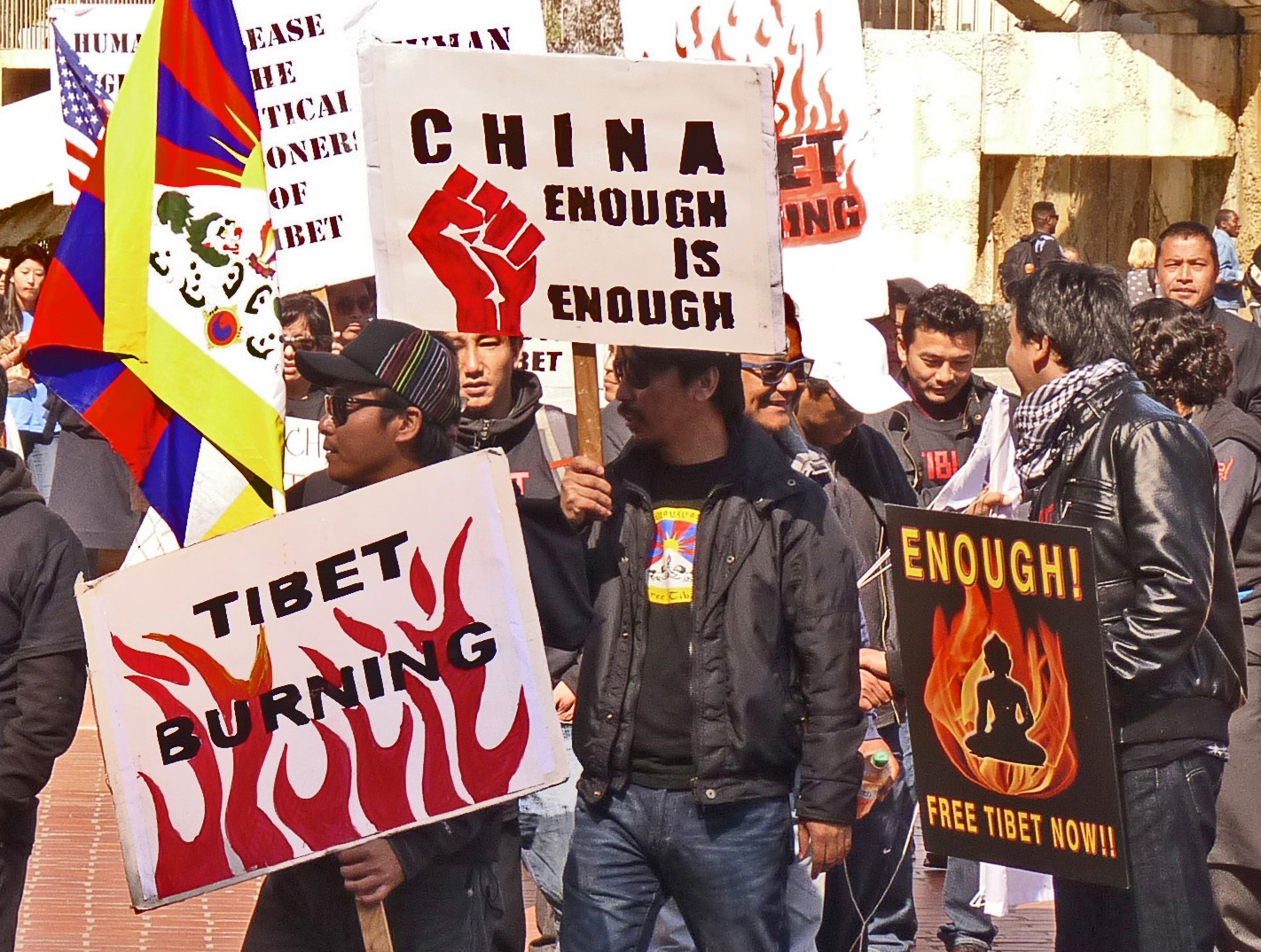 The Blue Elephant: Protesting the Oppression of Tibet