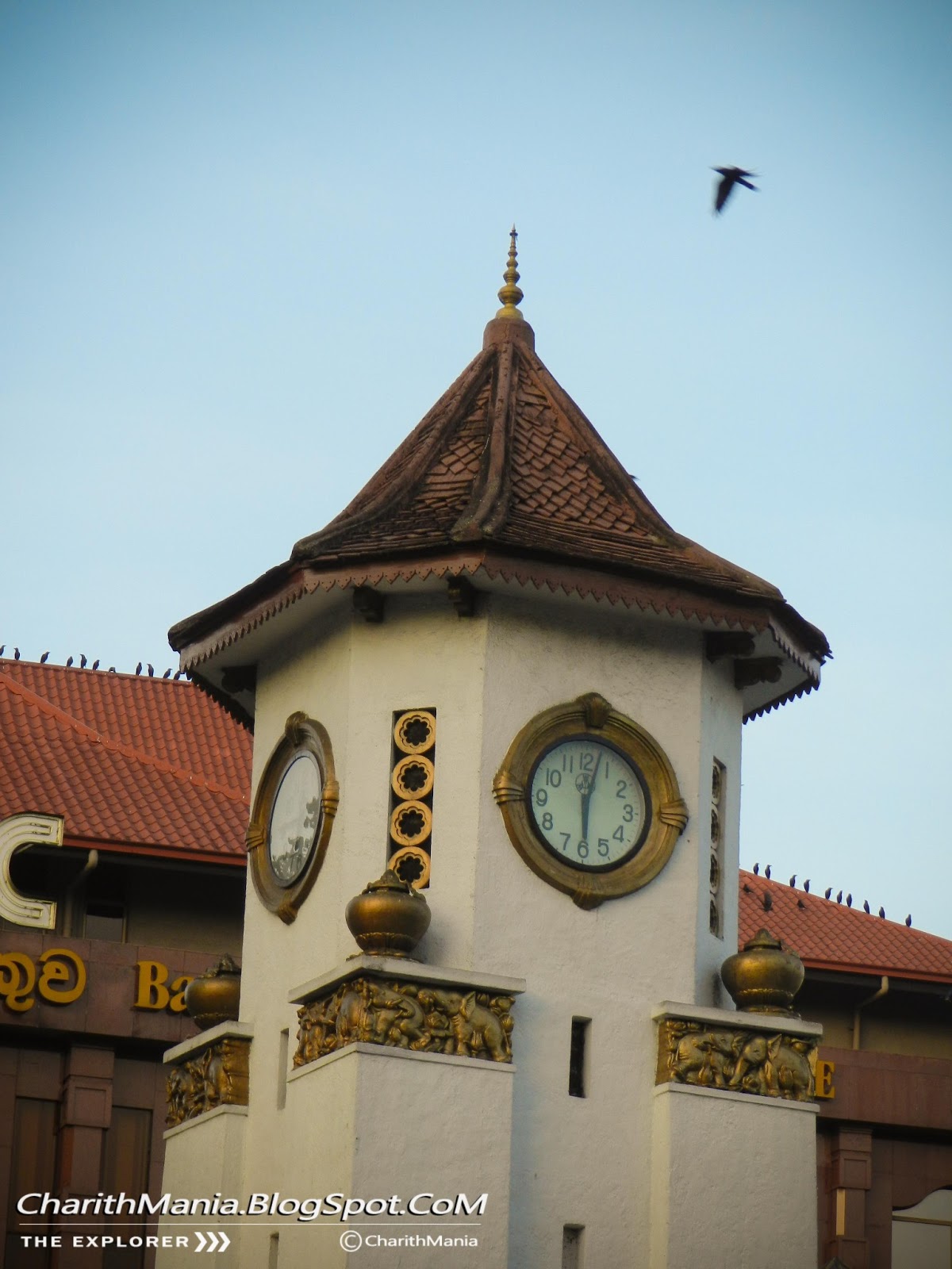 CharithMania: "KANDY GREAT ISMAIL CLOCK TOWER"