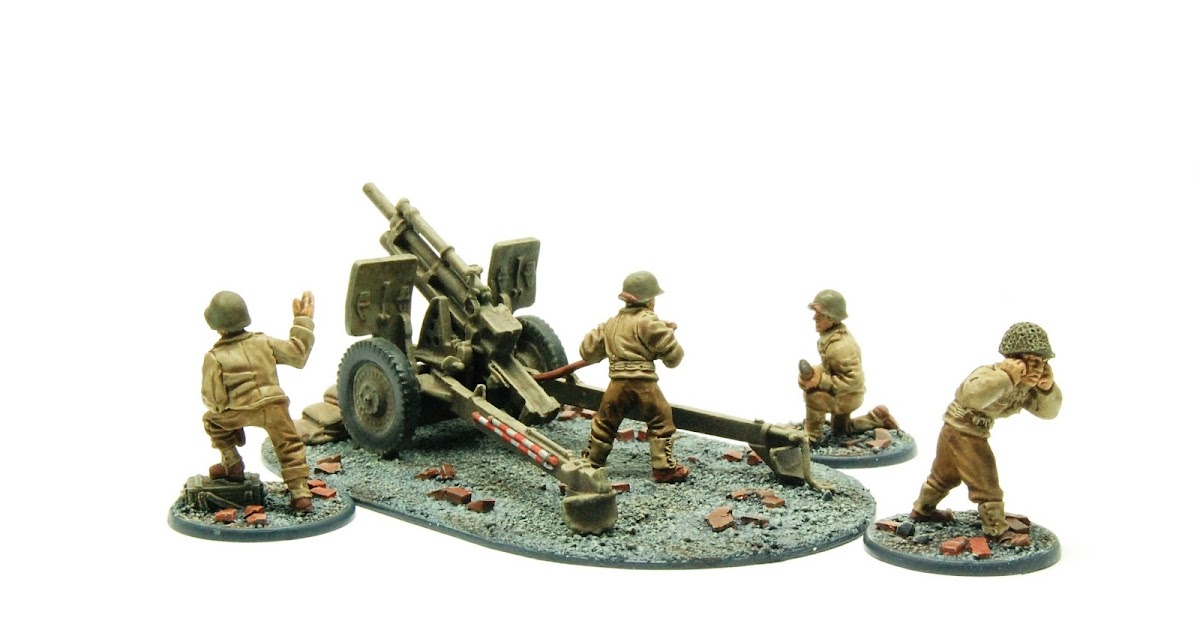 WrocWar: Bolt Action: US Army M2A1 105mm Howitzer