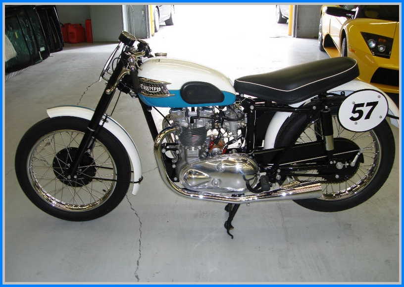 THE ALL ALLOY 500 PRE UNIT TRIUMPHS: 1957 Triumph Tiger 100 RS