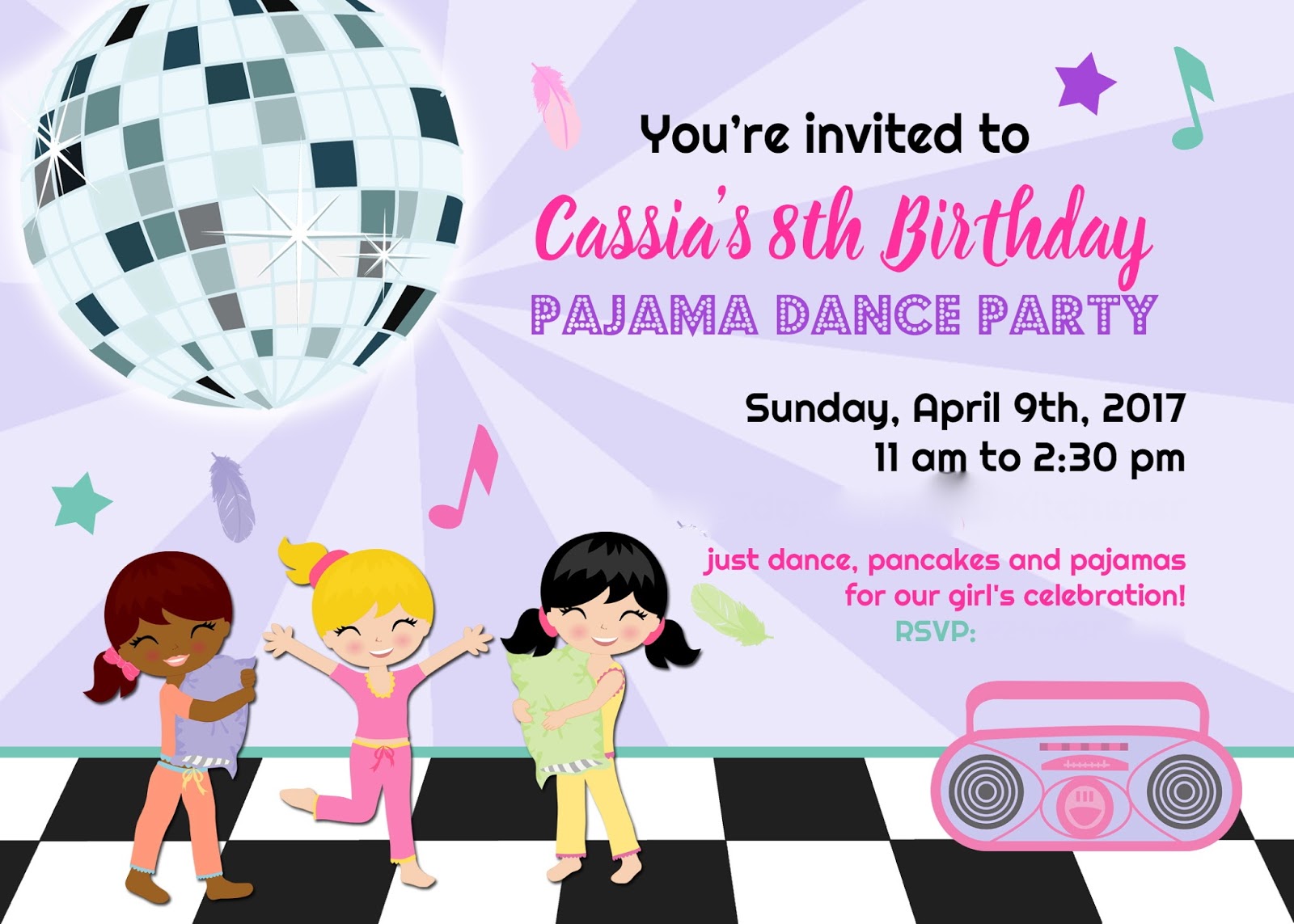 it's my girls' world: Pajama Dance Party