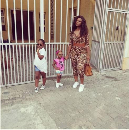 Timaya’s Baby Mama And Their Daughters Step Out In Style (Photos ...