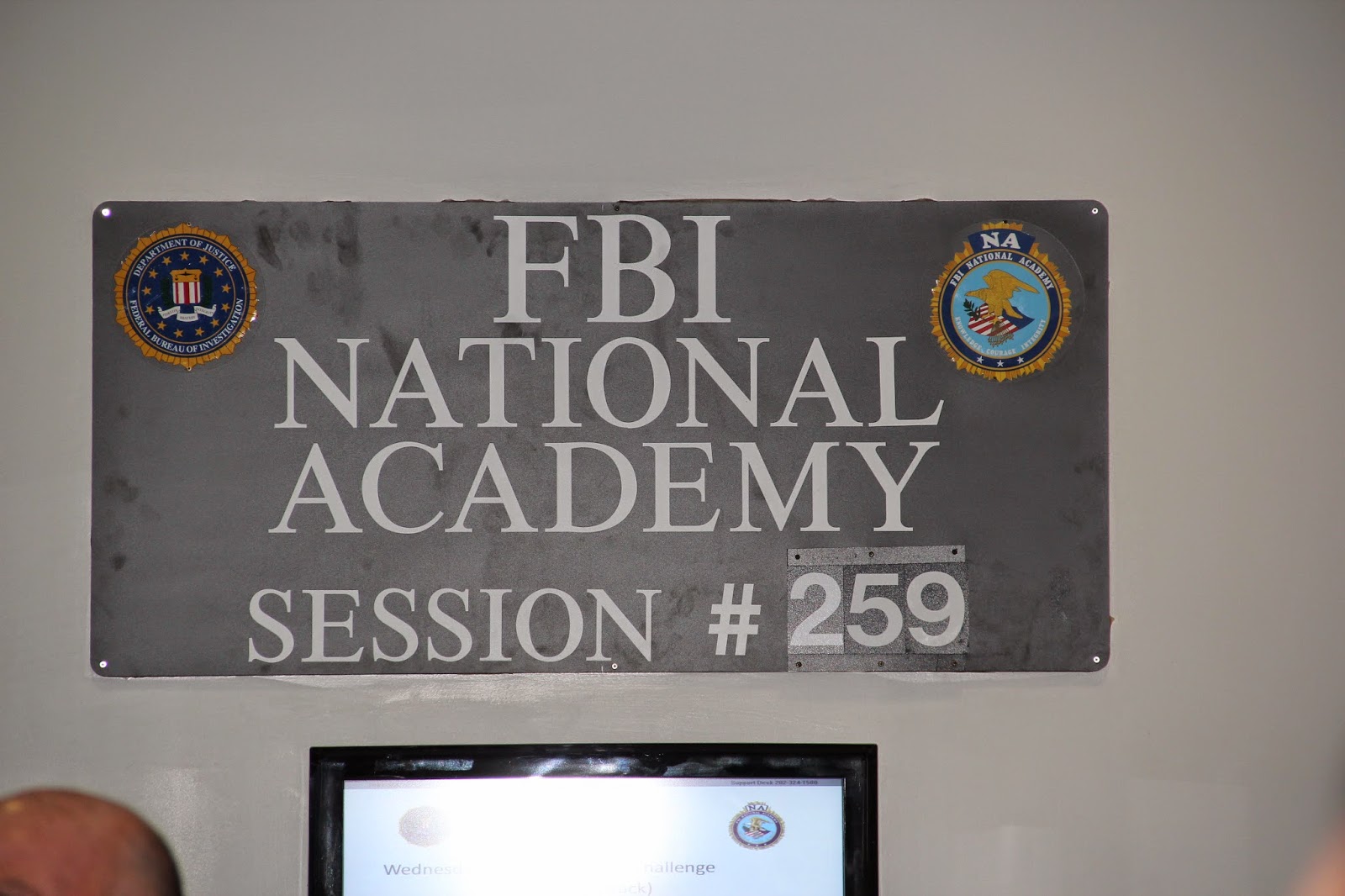 FBI National Academy, session 259 - my yellow brick road: week 1