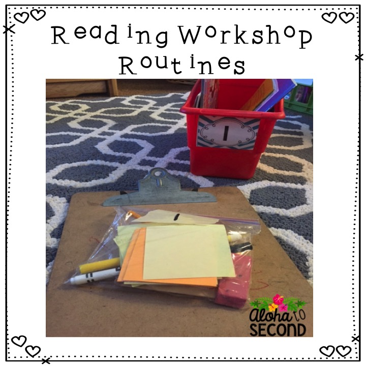 Aloha to Second: Reading Workshop Routines
