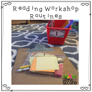 Aloha to Second: Reading Workshop Routines