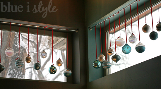 Hanging Ornaments From Window
